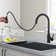 JIUYI Pull Down Kitchen Faucet & Reviews | Wayfair